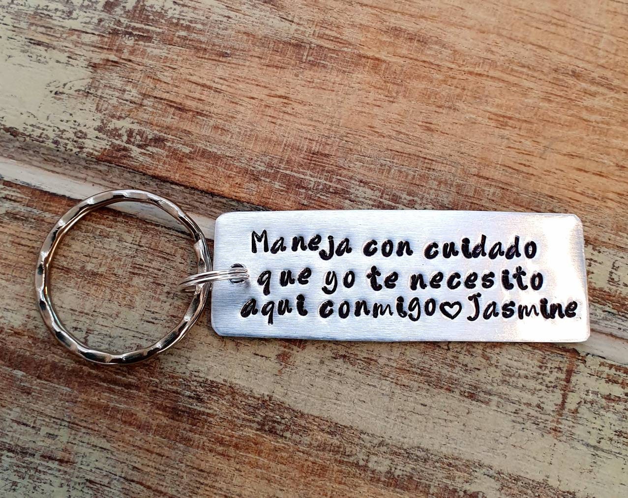 Personalized Keychain Maneja Con Cuidado Llavero Boyfriend | Etsy