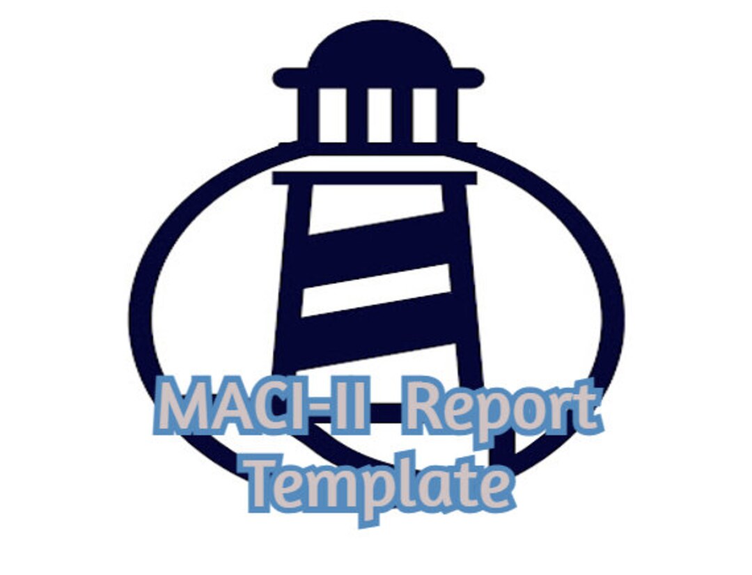 Millon Adolescent Clinical Inventory - Second Edition (MACI-II) Report ...