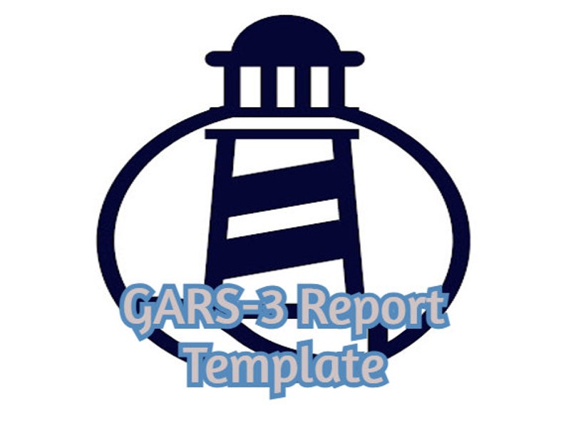 Gilliam Autism Rating Scale - Third Edition (GARS-3) Report Template - Etsy