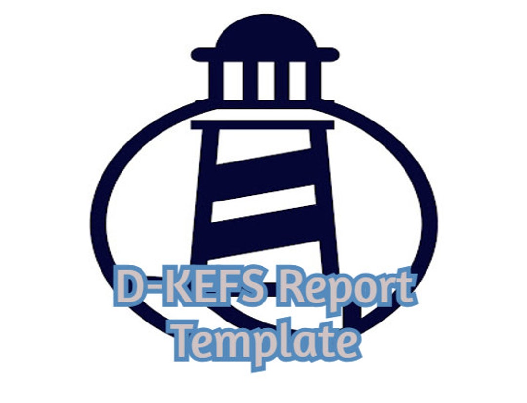 Delis Kaplan Executive Functioning System (D-KEFS) Select Subtests - Etsy