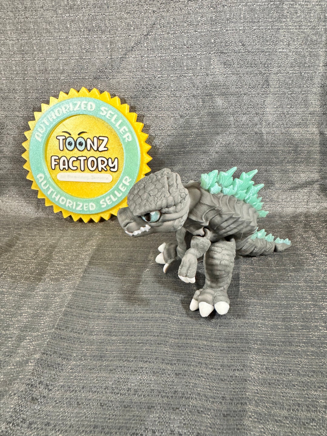 3d Printed Godzilla - Etsy