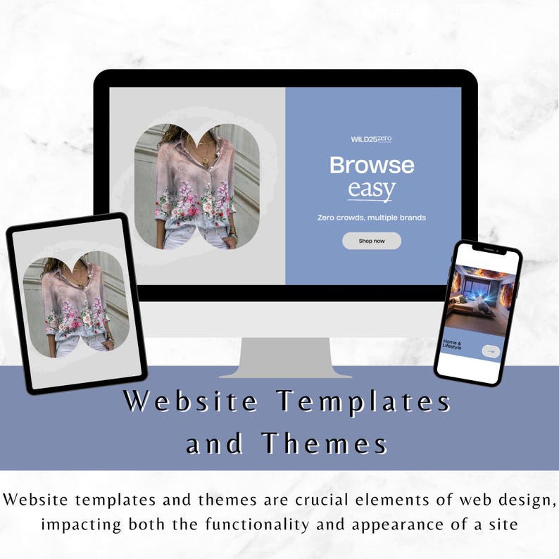 Product Catalog Website Template, E-commerce Template, Online Store ...