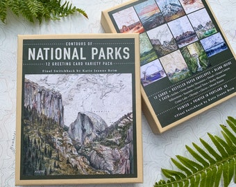 National Park Cards | Etsy