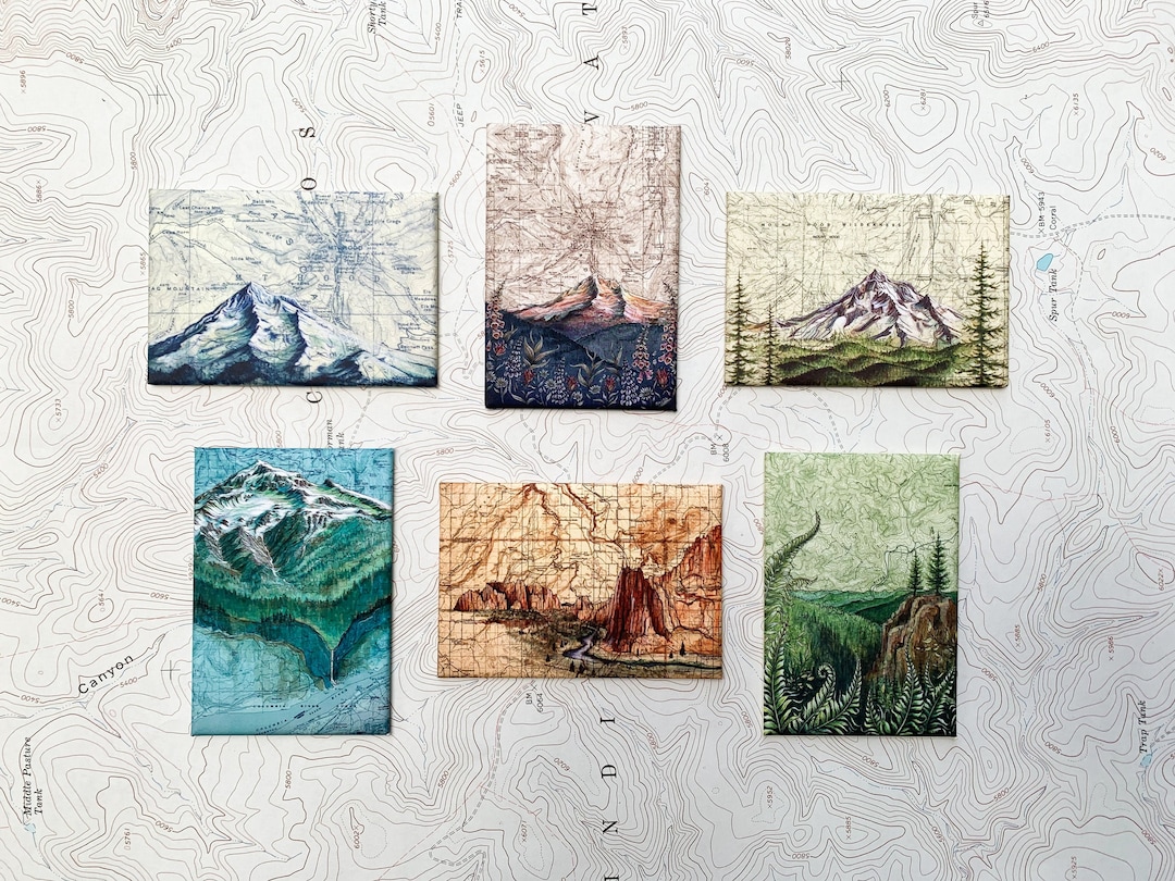 Oregon Magnets, Mt Hood Magnet, Smith Rock Magnet, Tillamook Magnet, OR ...