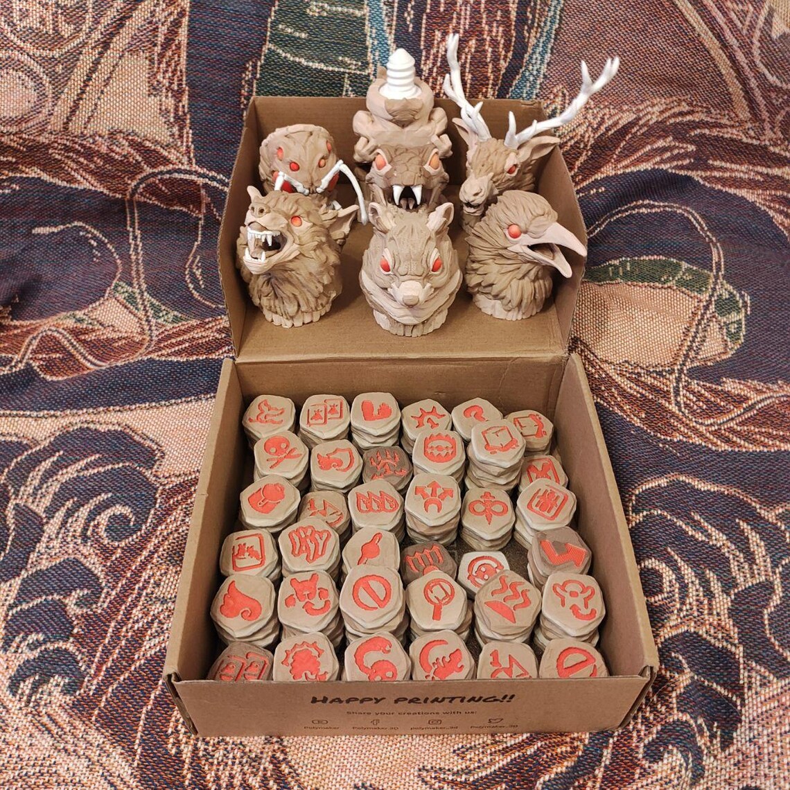 Inscryption Animal Tribe Totem Full Set - Etsy