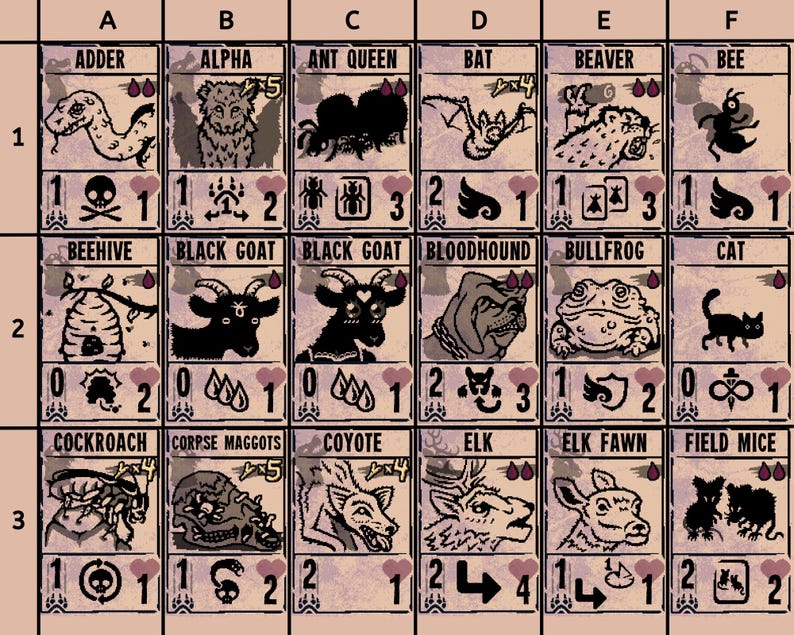 Inscryption Common Cards 3D Print - Etsy