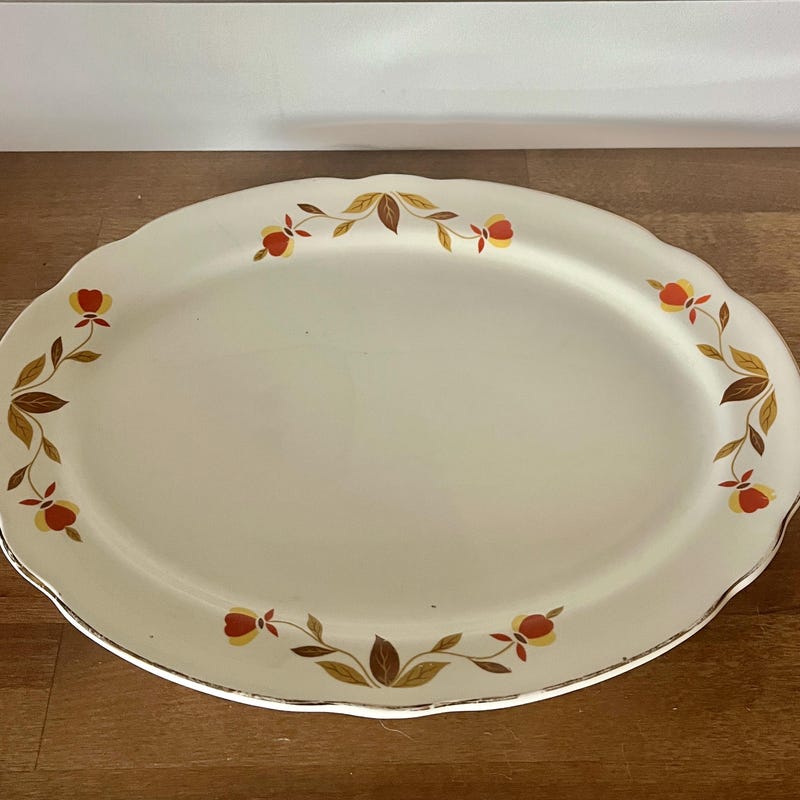 Jewel Tea Autumn Leaf Dishes - Etsy