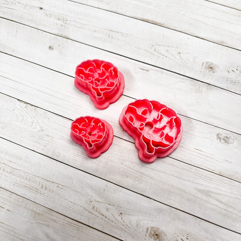 Anatomical Brain With Imprints Cutter Polymer Clay 3D Printed - Etsy