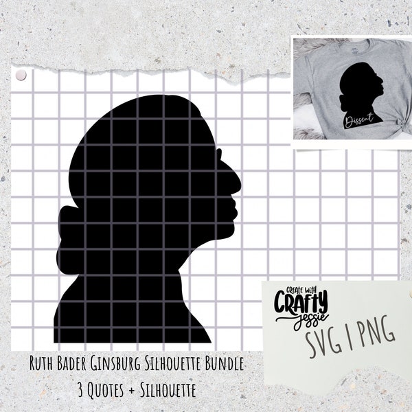 Rbg Quote Svg - Etsy
