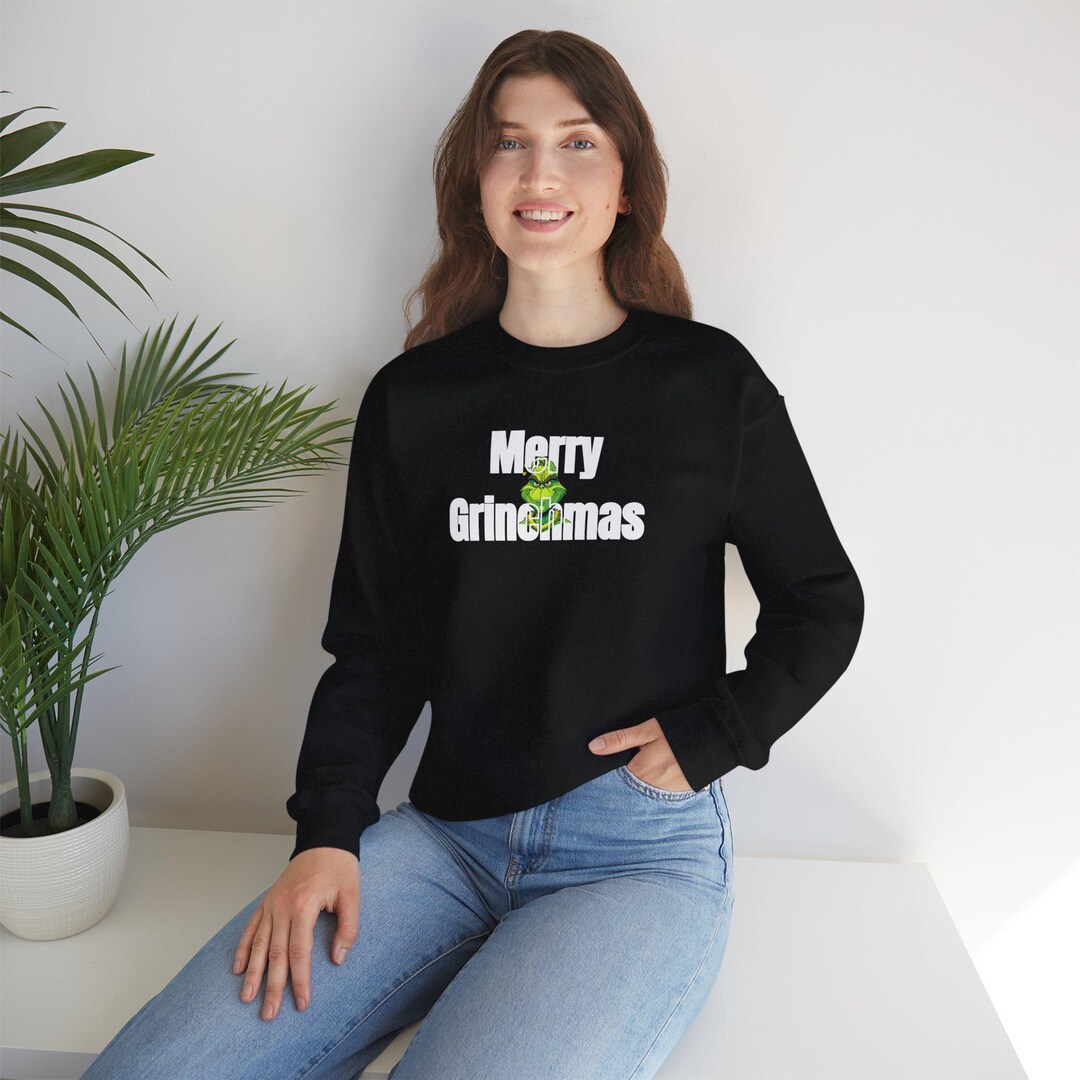 Grinchmas Sweater, Merry Grinchmas Sweater, Grinchmas Sweatshirt ...