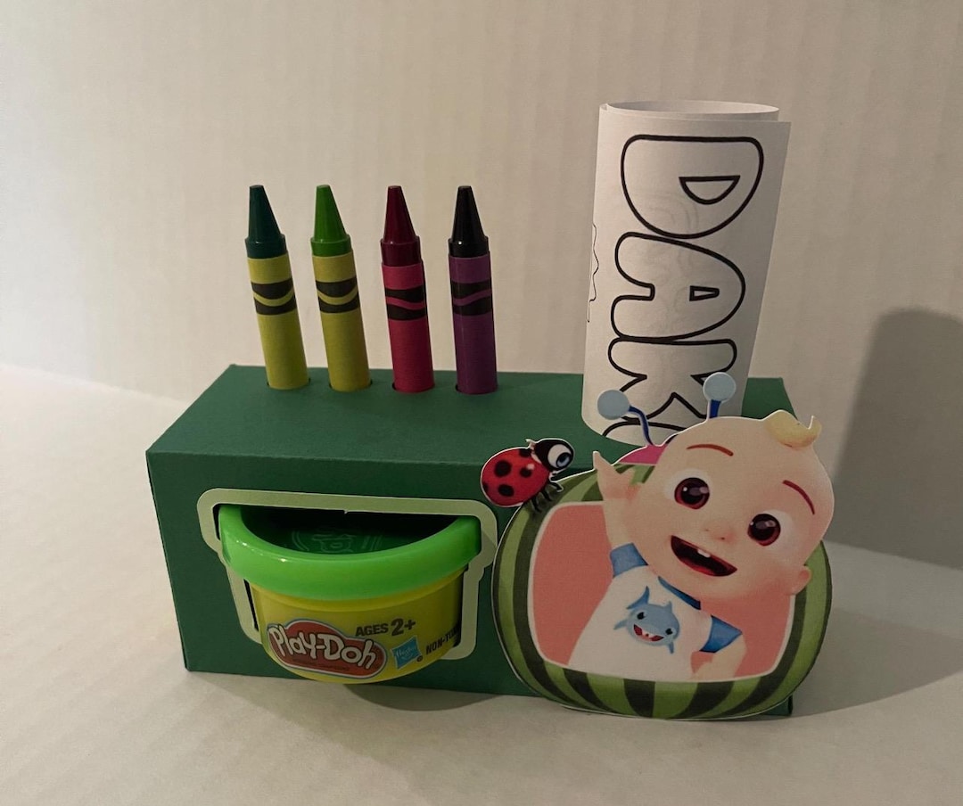Cocomelon Birthday Play-doh Gift Boxes for Party Favors - Etsy