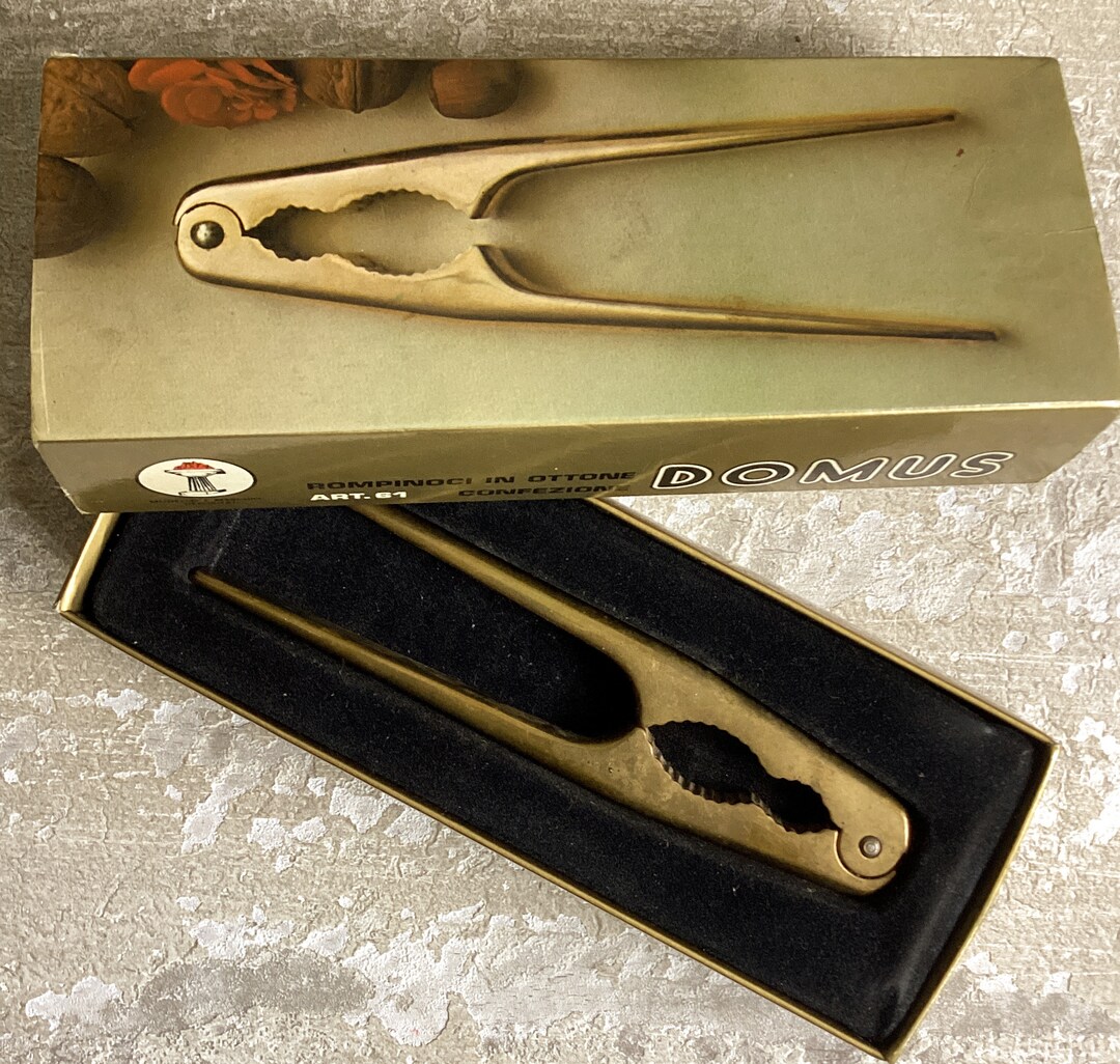 Nut Cracker Brass - Domus Nutcracker - 1970s Italian - Made in Italy ...