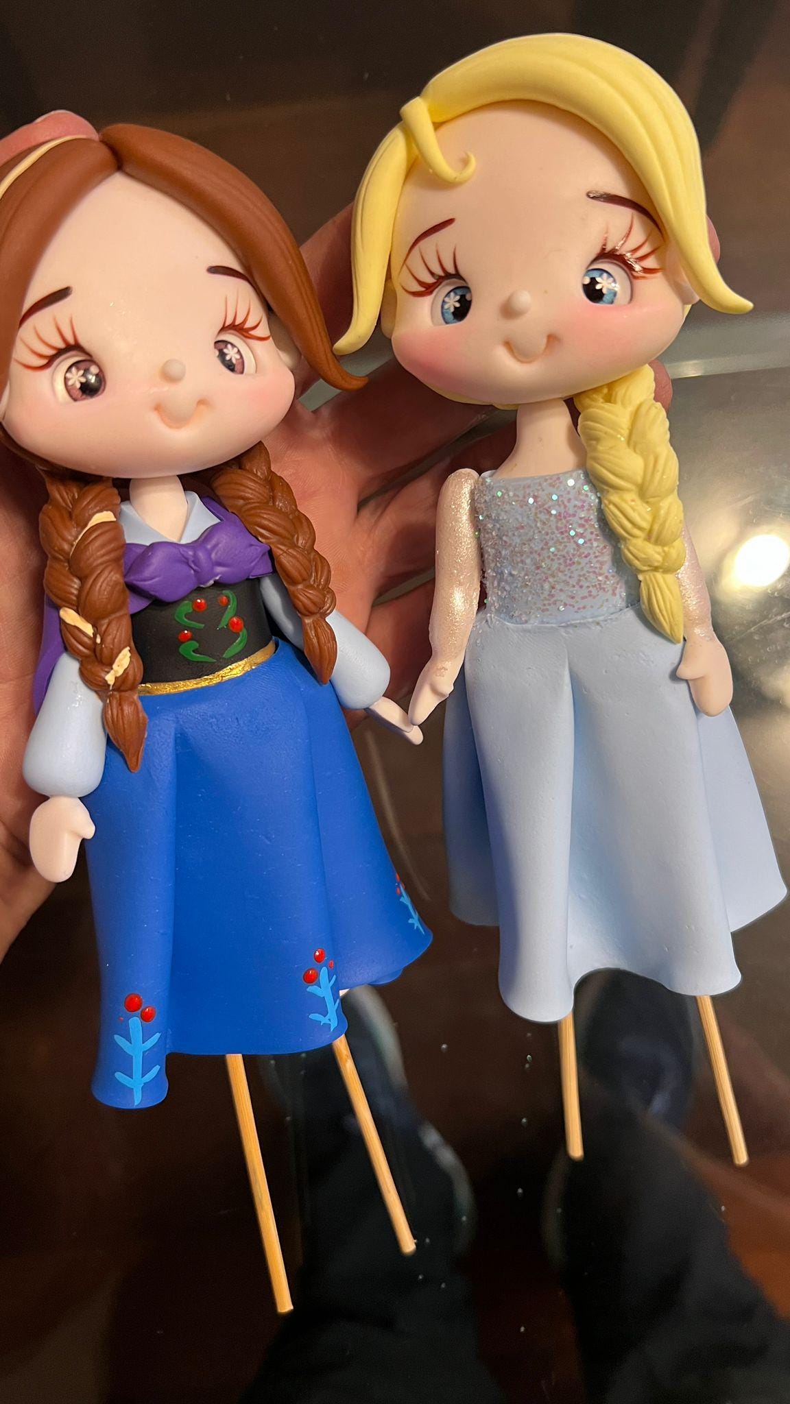 Frozen Cake Topper Elsa - Etsy