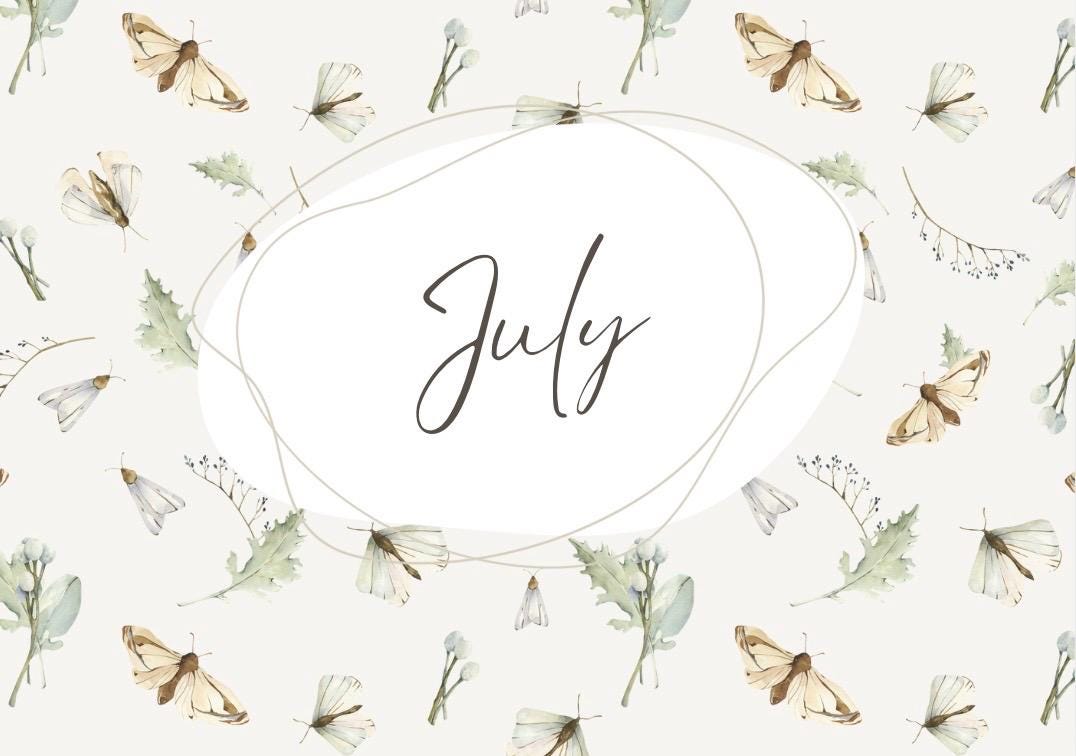 2025 Aesthetic Calendar - Etsy