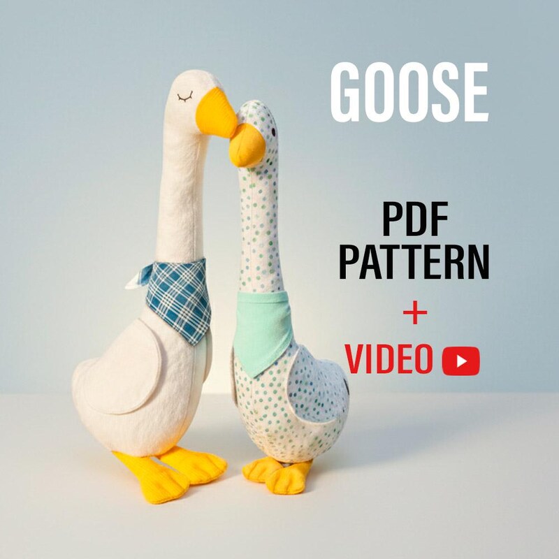 Goose Sew on Pattern - Etsy