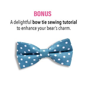 Memory Bear Pattern & Step-by-step Sewing Tutorial - Teddy Bear Sewing ...