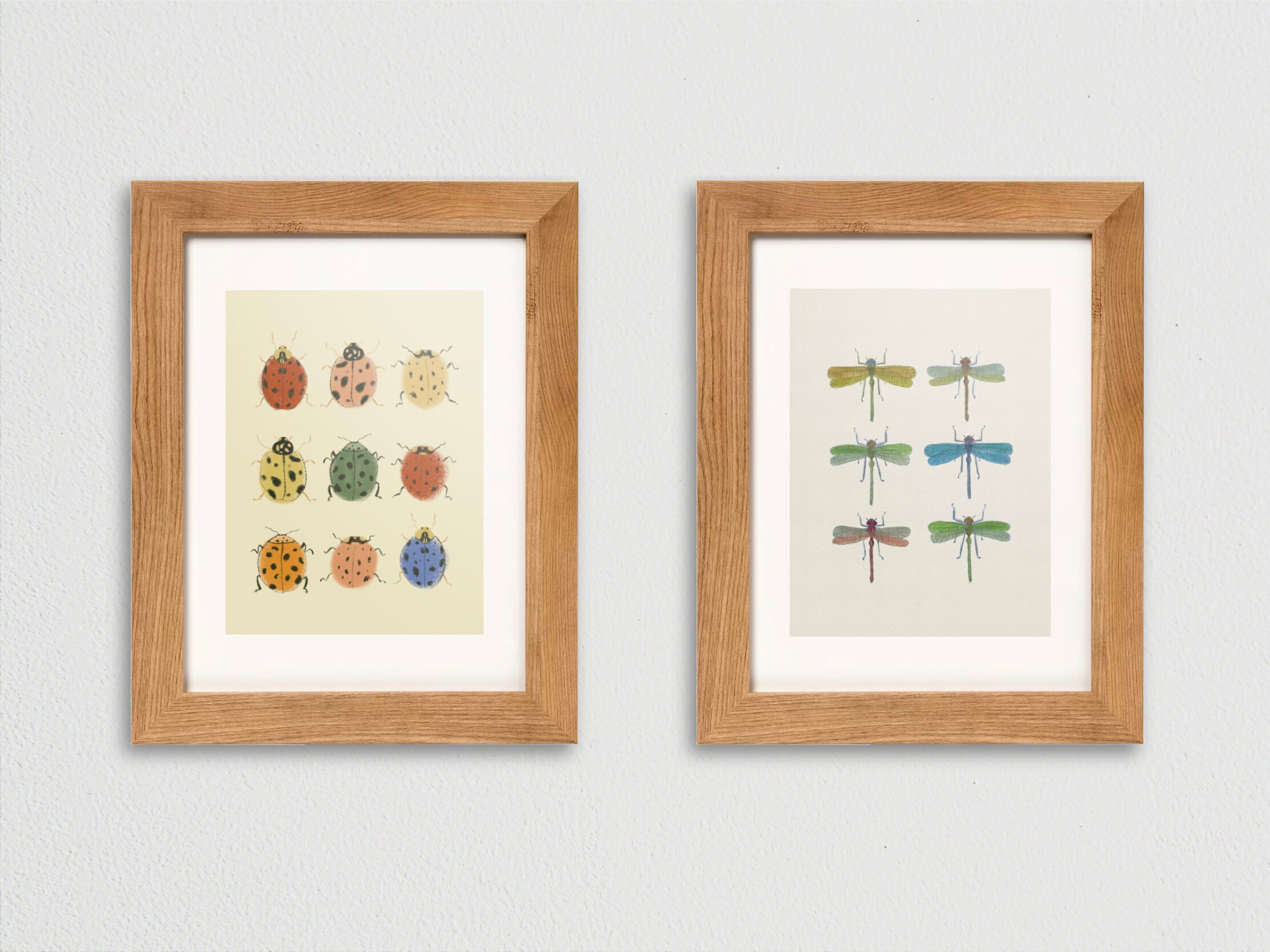 Aesthetic Downloadable Bug Wall Art Set - Etsy