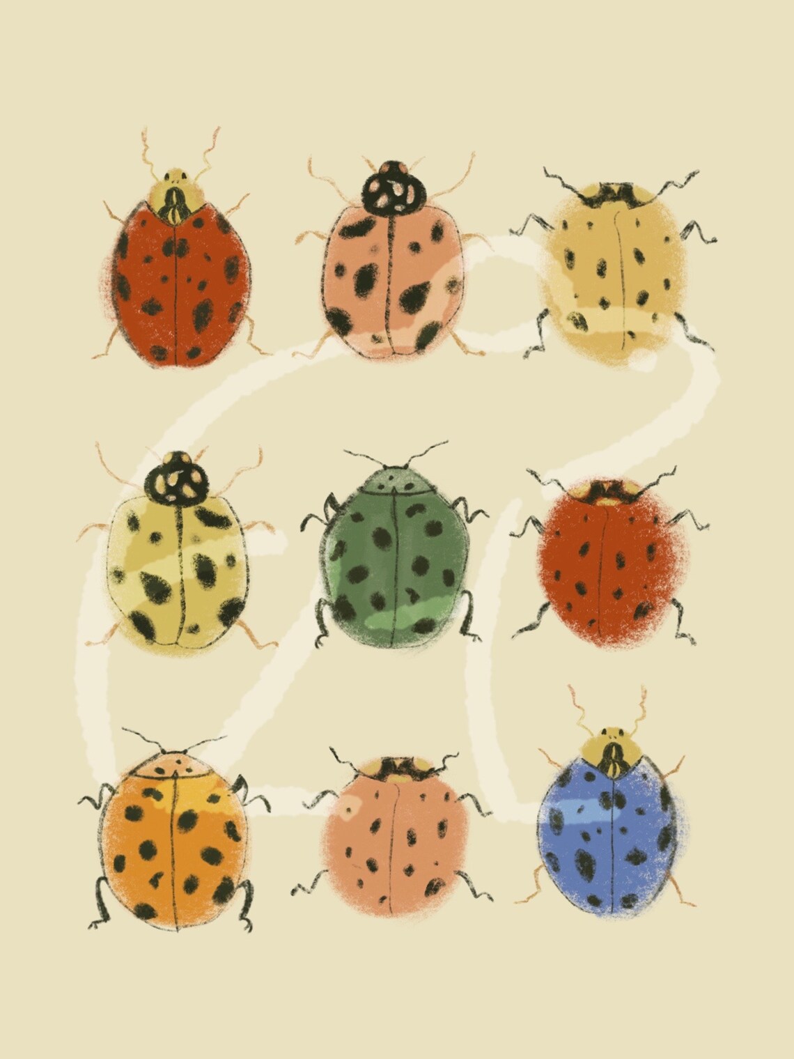 Aesthetic Downloadable Bug Wall Art Set - Etsy