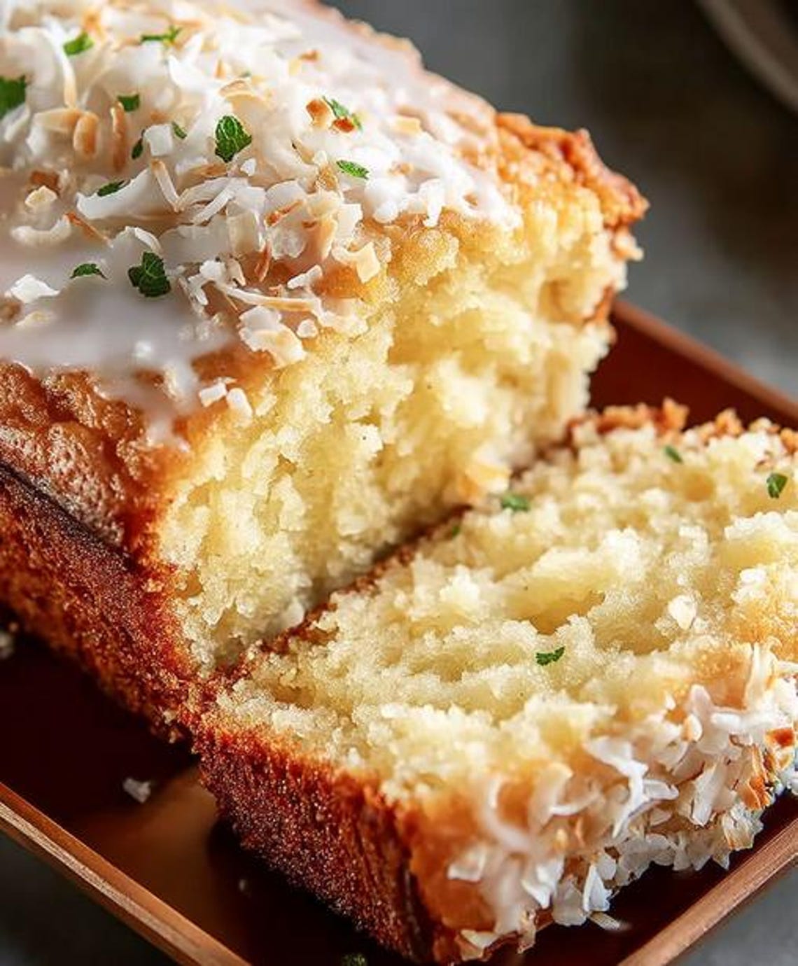 Easy Coconut Loaf Cake Recipe (digital Download) - Etsy