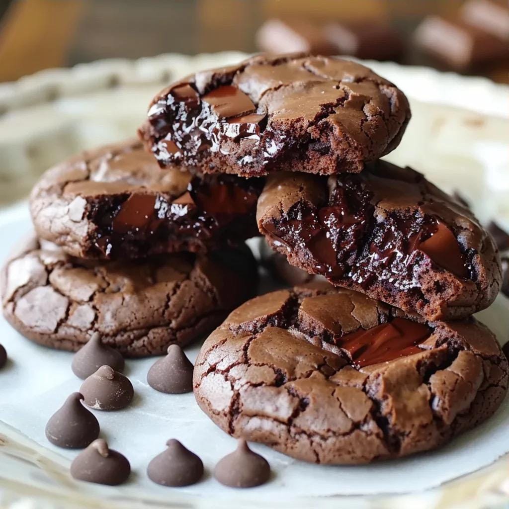 Chocolate Lava Cookies Recipe (digital Download) - Etsy