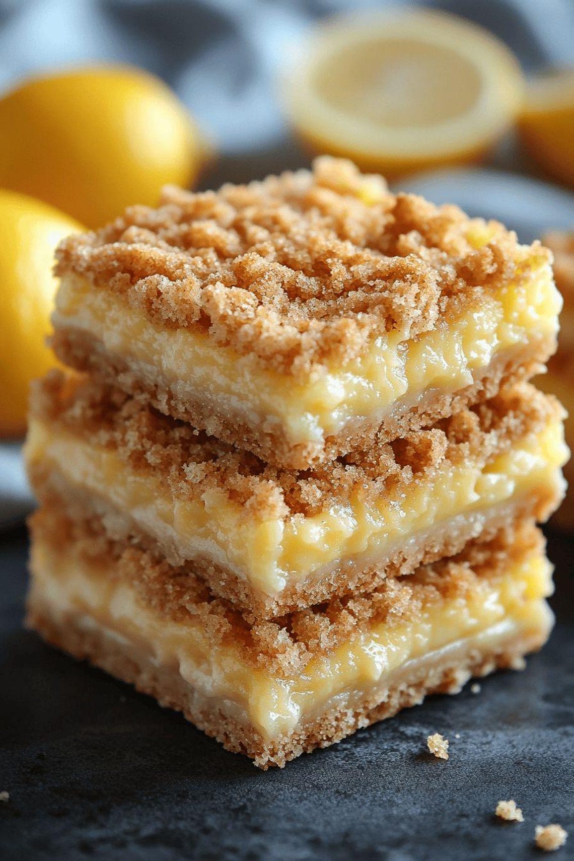 Lemon Crumb Squares Recipe (digital Download) - Etsy
