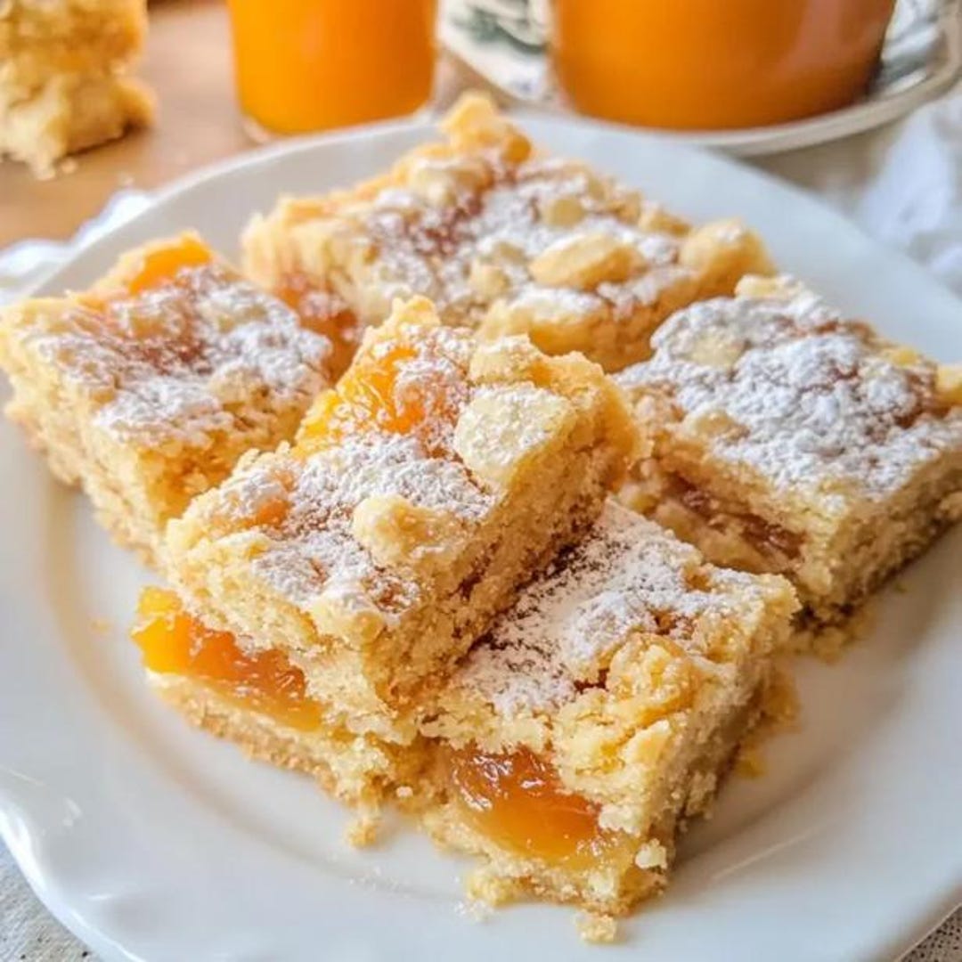 Apricot Shortbread Bars Recipe (digital Download) - Etsy
