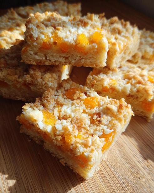 Apricot Shortbread Bars Recipe (digital Download) - Etsy