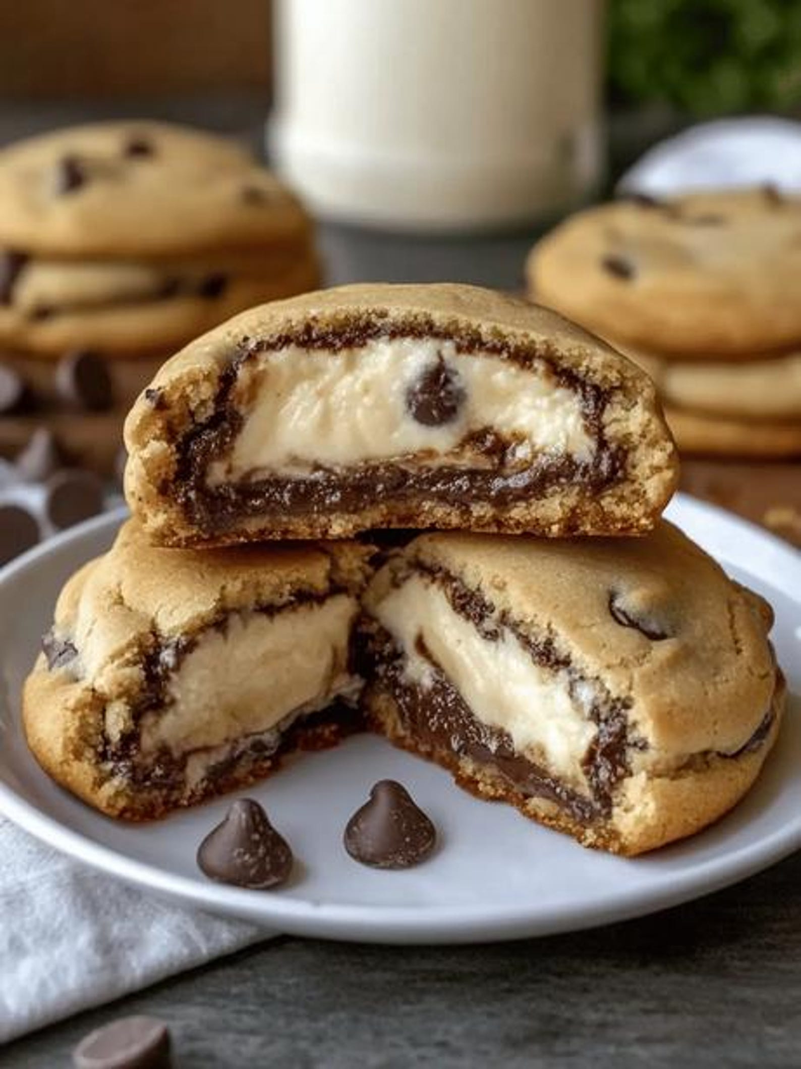 Stuffed Choclate Chip Cookies - Etsy