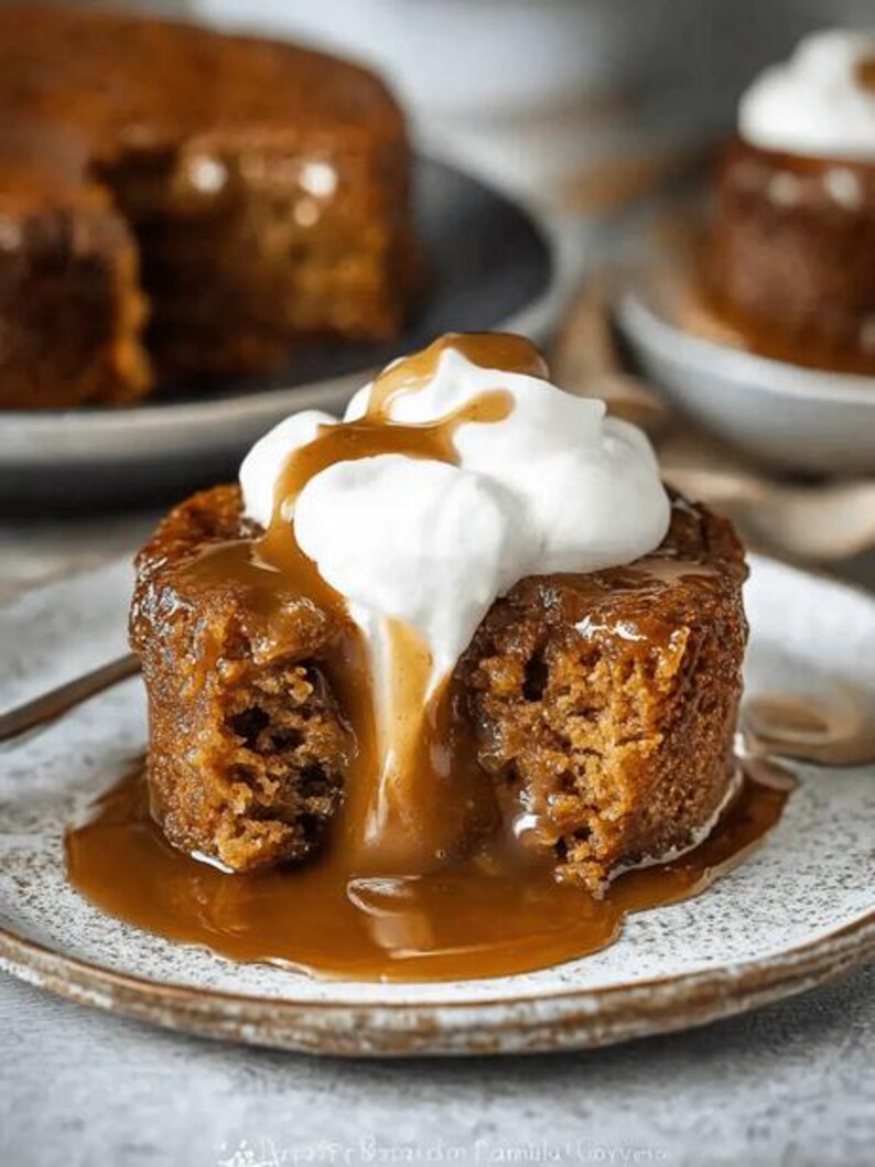Sticky Toffee Pudding Recipe, Decadent Dessert (digital Download) - Etsy