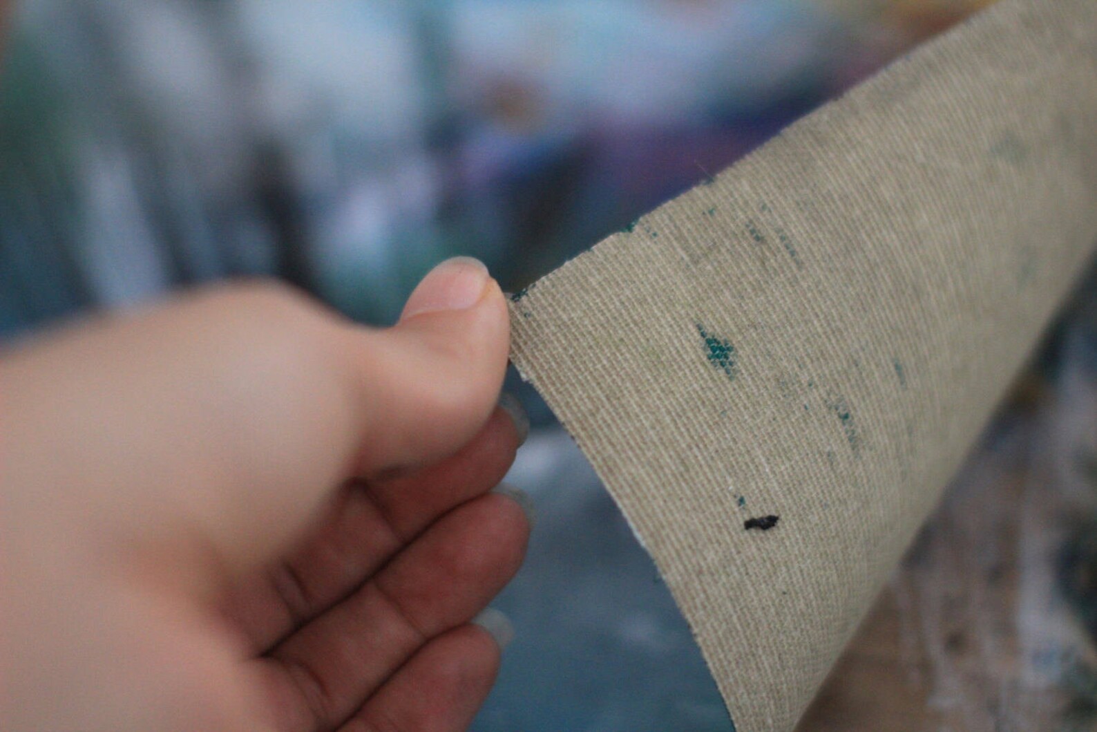 Raven Art 8x11 in Ink Painting on Canvas A4 21x30cm - Etsy