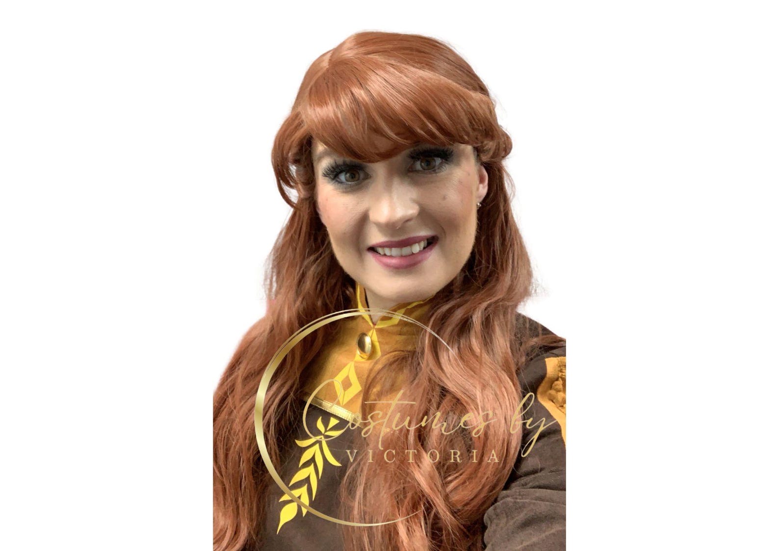 Travel Anna From Frozen 2 Wig for Adults, Princess Anna From Frozen Two ...