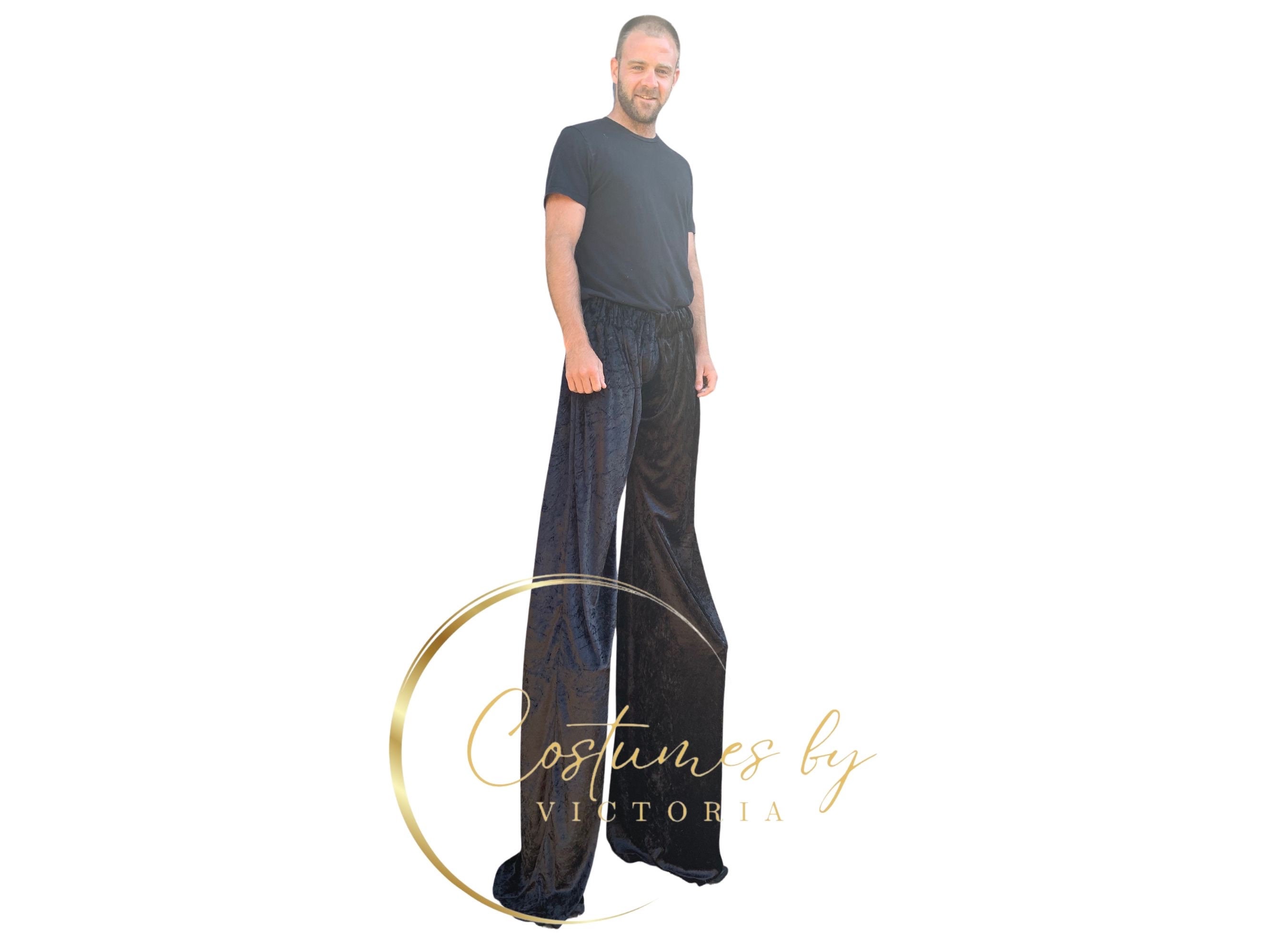 Velvet Stilt Pants Custom Made for Men’s and Women’s Stilt Costume ...