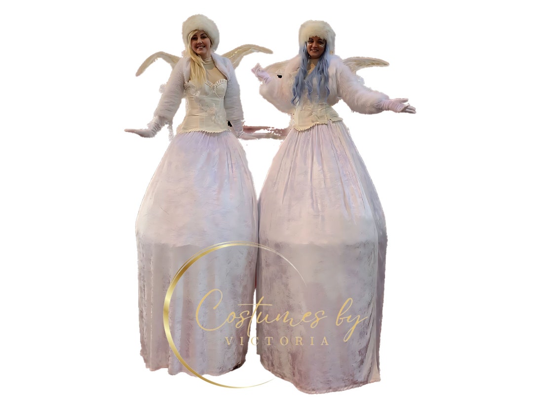 Velvet Stilt Skirt Custom Made for Female Stilt Costume, Premium Velour ...