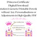Printable Princess & Prince Certificate Bundle for Childrens Birthday ...