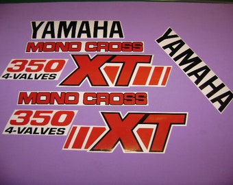 YAMAHA XT350 XT 350 Stickers Decals Aufkleber Autocollant Pegatinas - Etsy