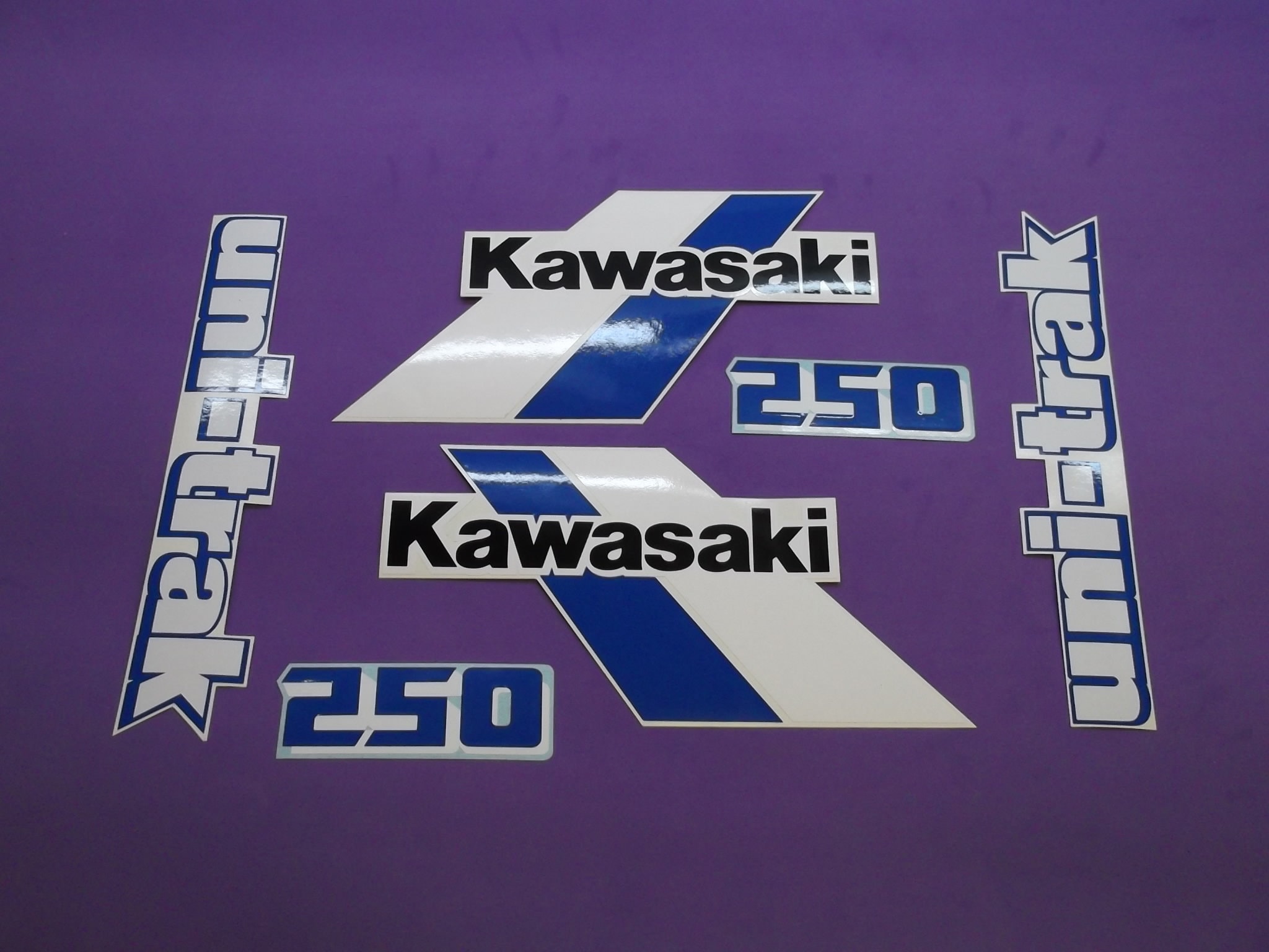 KDX 250 1984 Kawasaki Decals Stickers - Etsy
