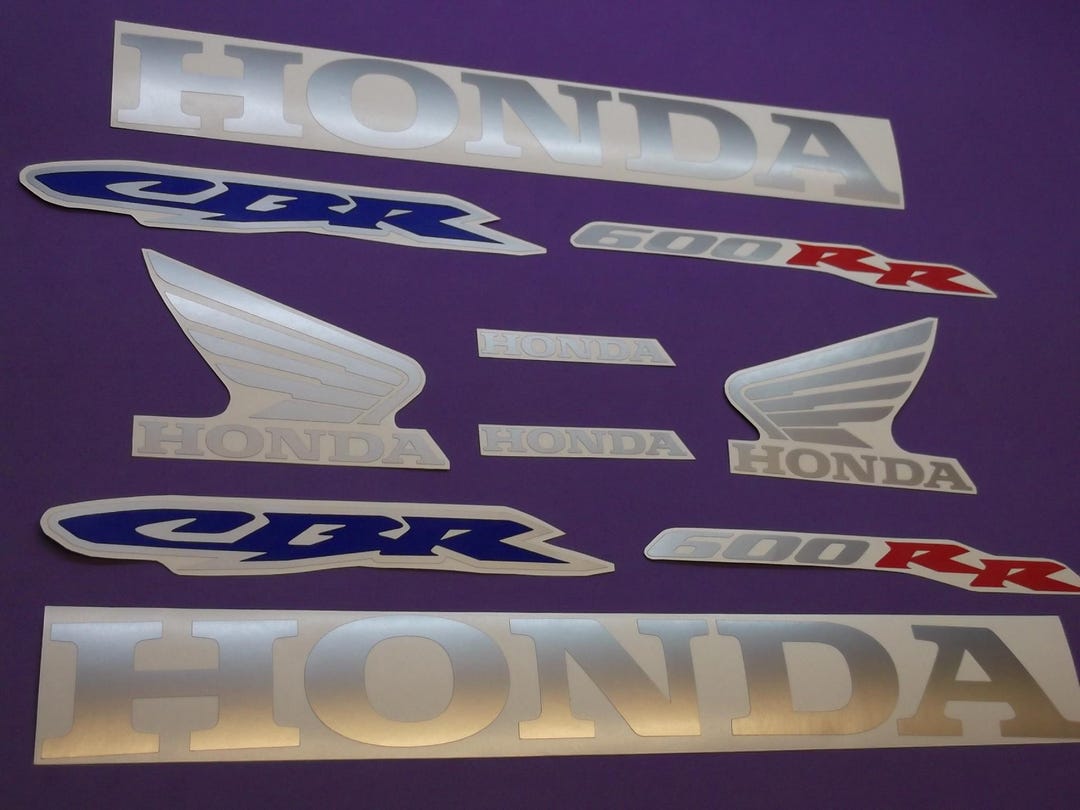 CBR 600RR Decals Stickers Kit Honda CBR 600 RR Decals - Etsy