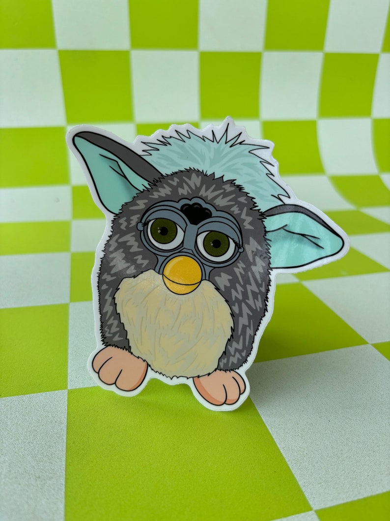 90's Furby Sticker - Etsy