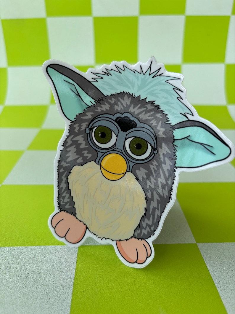 90's Furby Sticker - Etsy