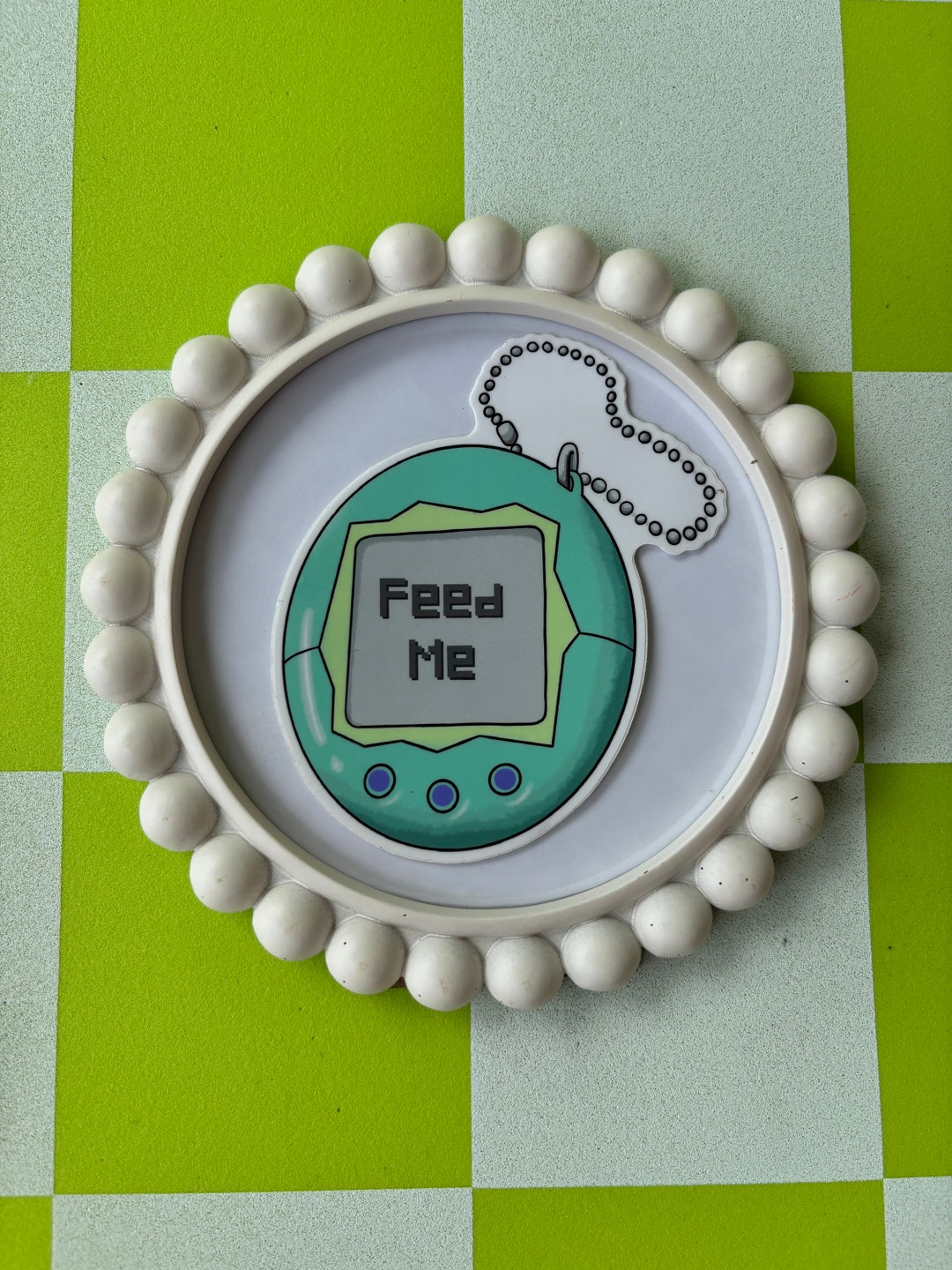 Tomagatchi Feed Me Sticker - Etsy