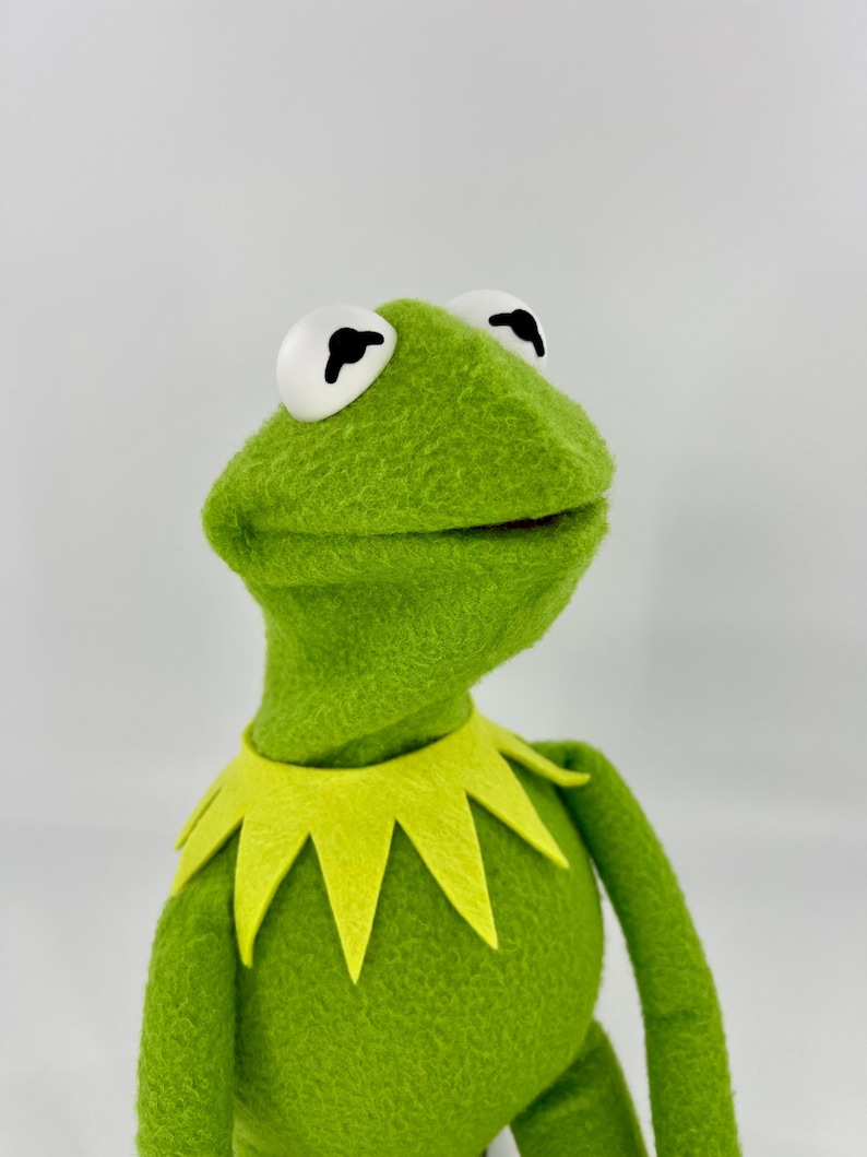 Professional Kermit the Frog Puppet Replica - Etsy