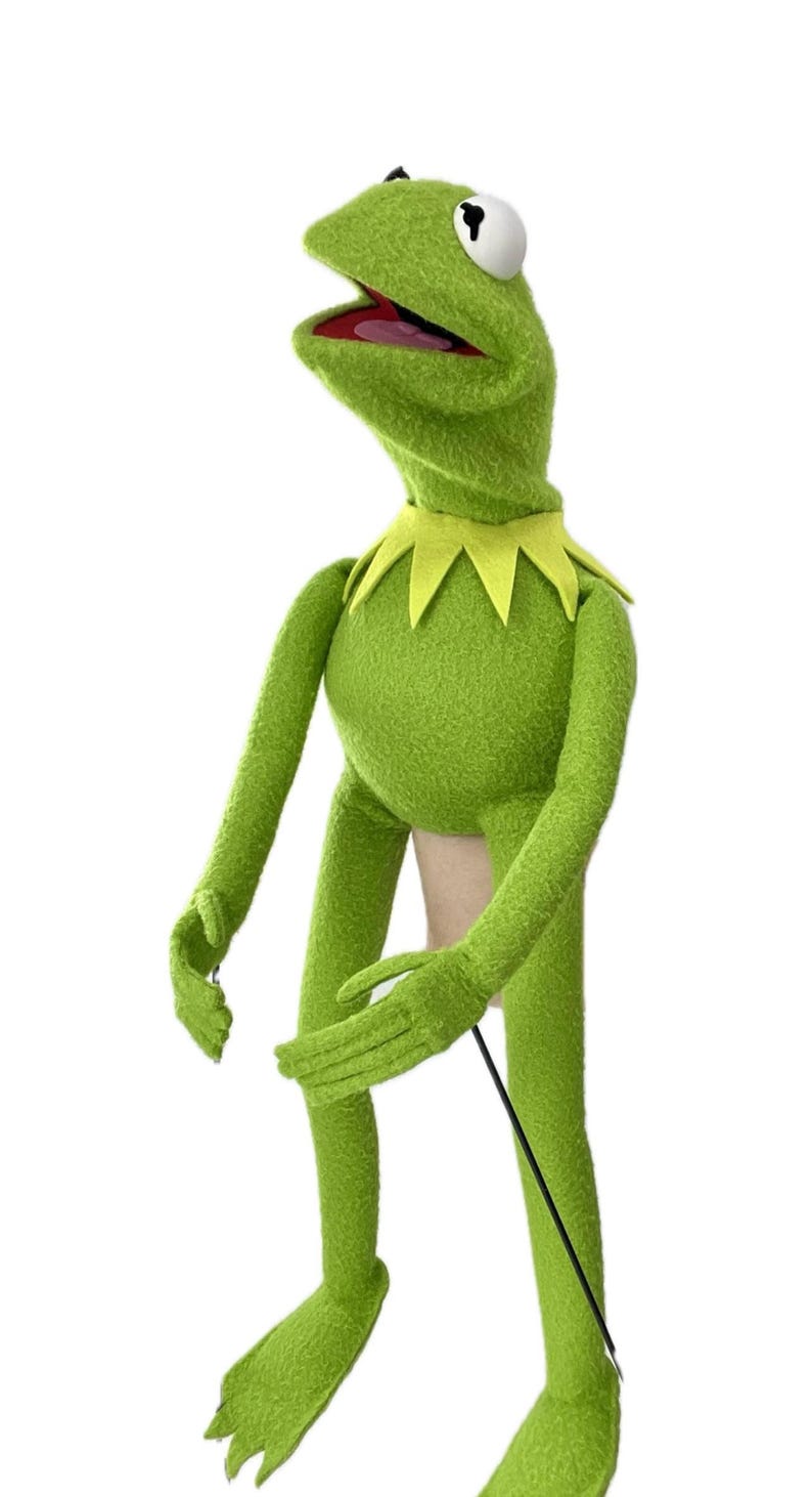 Professional Kermit the Frog Puppet Replica - Etsy
