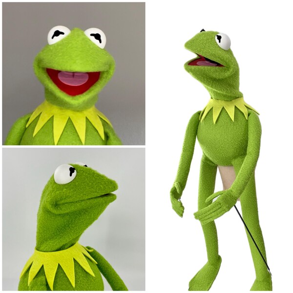 Kermit the Frog Puppet Replica - Etsy
