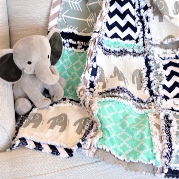 Monkey Rag Quilt - Etsy