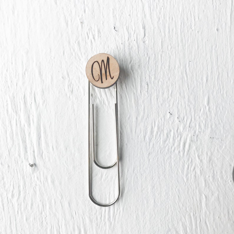 Jumbo Paperclip Bookmark Jumbo Paper Clip Bookmark With - Etsy