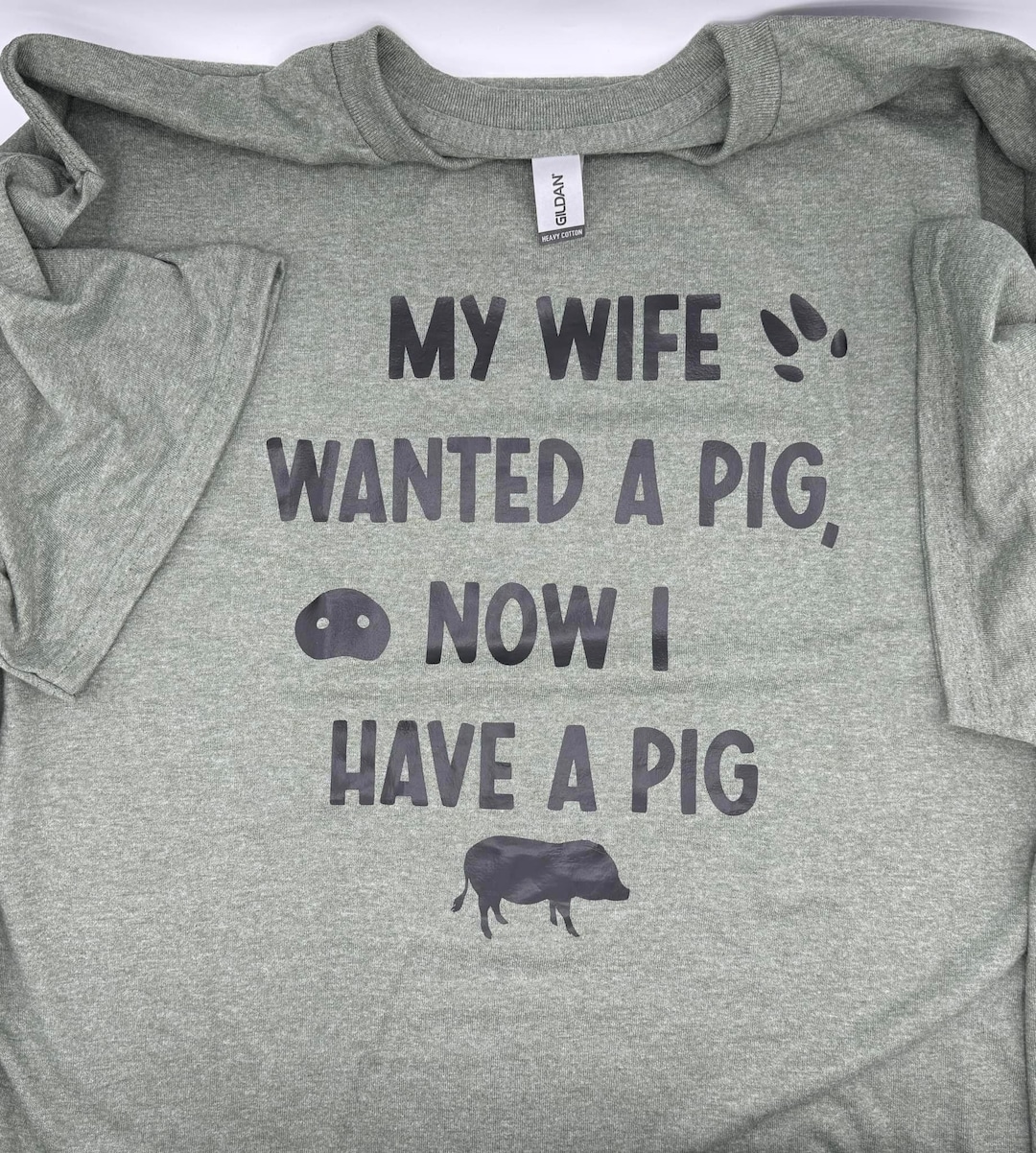 Pig Dad Tshirt-my Wife Wanted a Pig... - Etsy