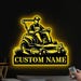 Custom Carpenter Tools Metal Wall Art, Personalized Carpenter Name Sign ...