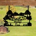 Personalized Metal Ranch Name Sign, Custom Deer Metal Wall Art, Ranch ...