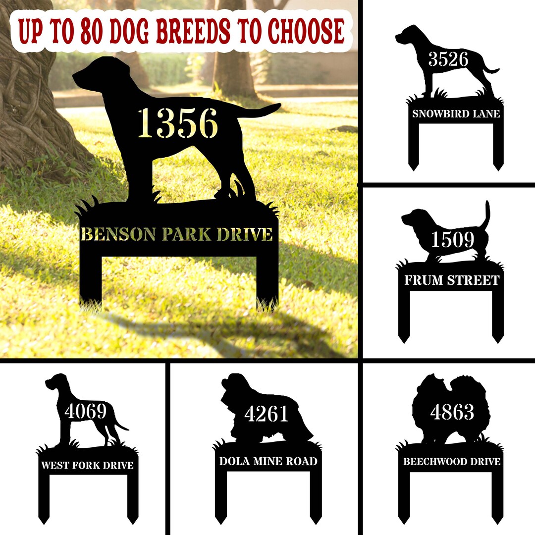 Custom Metal Pet Memorial Sign, Personalized Dog Memorial Stake, Dog ...
