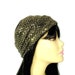 Custom SIZE Confetti Dot Black and Gold Sequin Head Wrap - Etsy